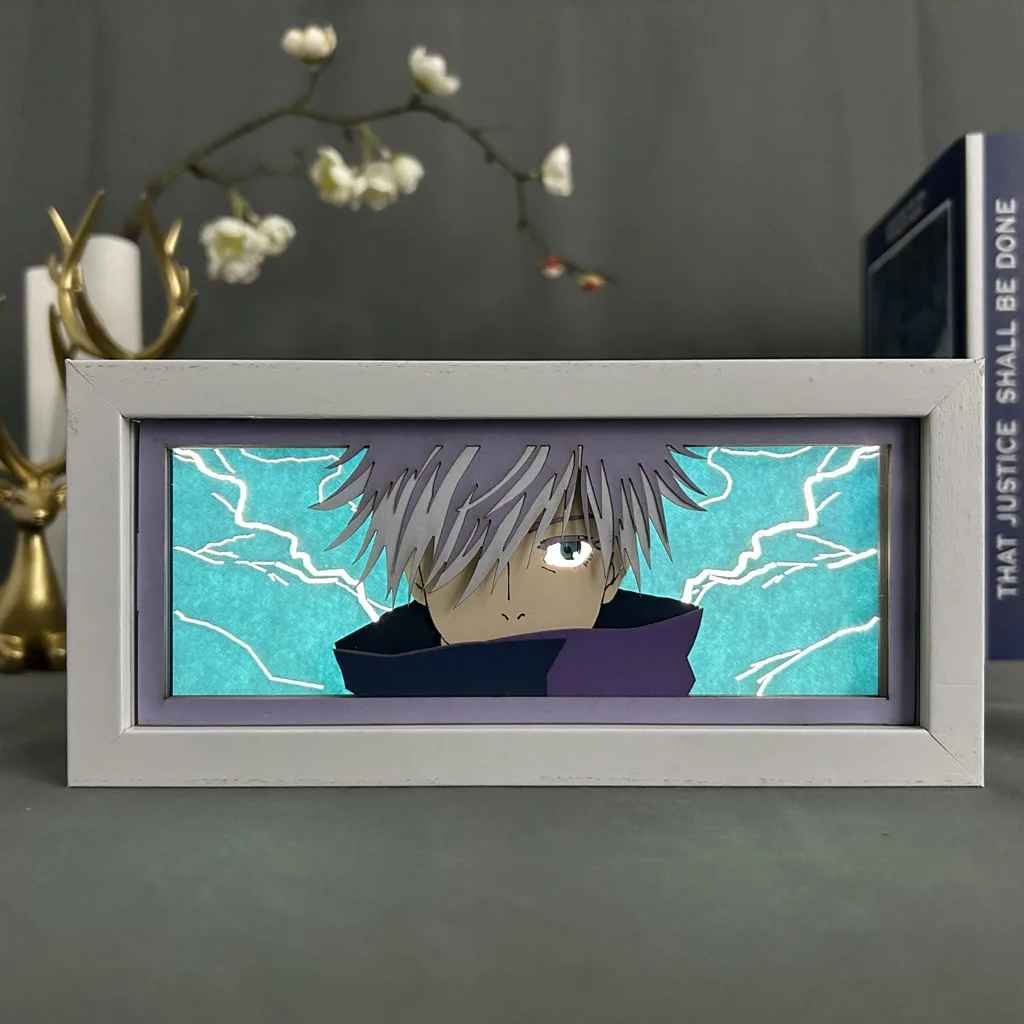 Satoru Gojo "Six Eyes" Multi-Layered RGB Light Box – Geekzillaa